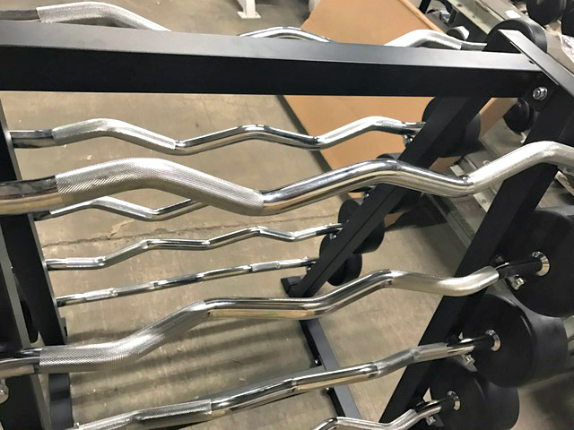 Buy BRAND NEW Empire Rubber Fixed EZ Curl Bar Set 20-110 lbs. in 10's w ...