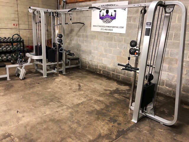 Buy Empire 5-Stack Jungle Gym Dual Adjustable Pulley Cable Crossover ...