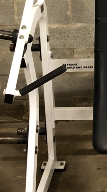 Buy Hammer Strength ISO Lateral Front Military (Super Incline) Press ...