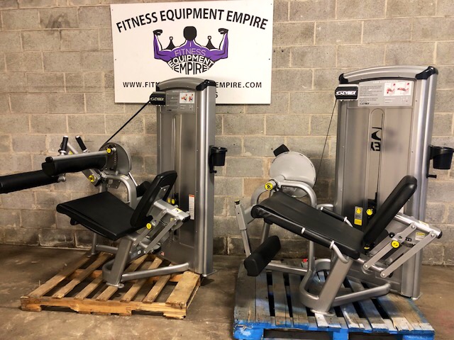 Buy Cybex VR3 Platinum Leg Extension & Seated Leg Curl Matching Pair ...