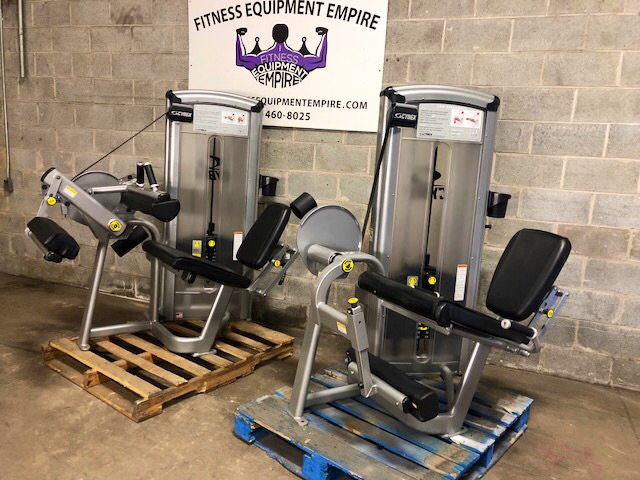 Buy Cybex VR3 Platinum Leg Extension & Seated Leg Curl Matching Pair ...