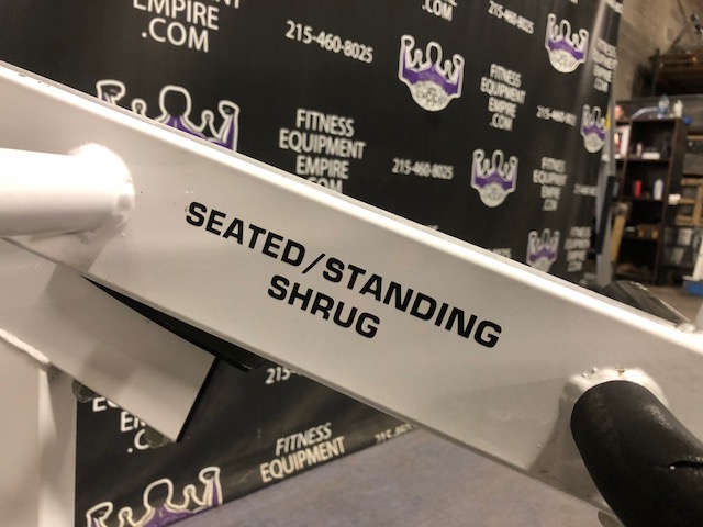 Buy Hammer Strength Seated & Standing Shrug Online | Fitness Equipment ...