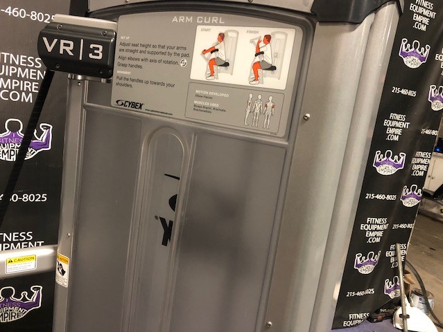 Buy Cybex VR3 Platinum Bicep Curl Online | Fitness Equipment Empire