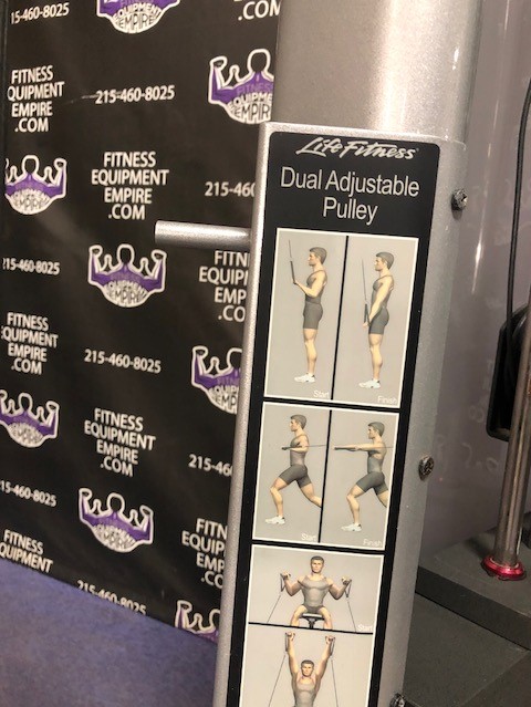 Buy Life Fitness Signature Series Platinum CMDAP Dual Adjustable Pulley ...