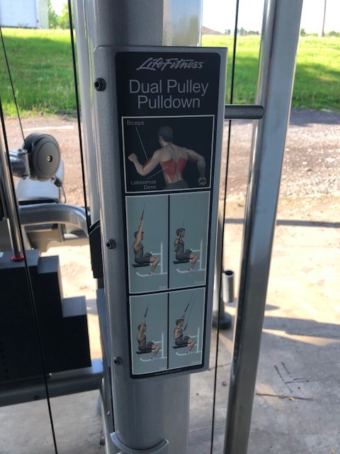 Buy Life Fitness Signature Series MJ8 Dual Adjustable Pulley 8 Station ...