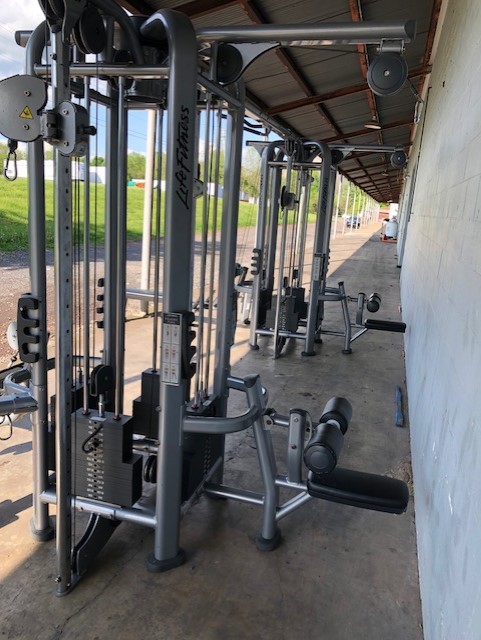 Buy Life Fitness Signature Series MJ8 Dual Adjustable Pulley 8 Station ...