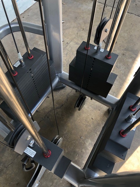 Buy Life Fitness Signature Series MJ8 Dual Adjustable Pulley 8 Station ...