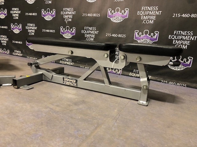 Buy Hammer Strength 0-90 Adjustable Platinum Benches On Wheels Online ...
