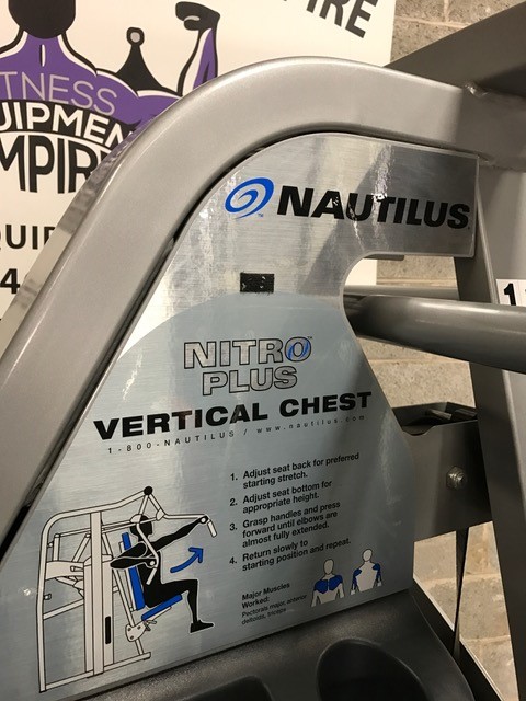 Buy Nautilus Nitro Plus Vertical Chest Online | Fitness Equipment Empire