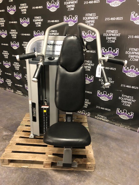 Buy Nautilus Nitro Plus Overhead Press Online | Fitness Equipment Empire