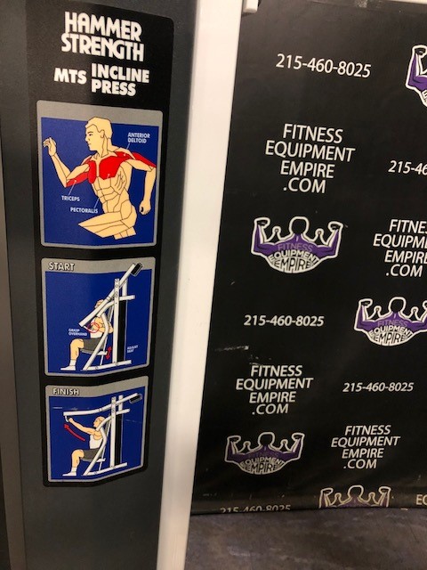 Buy Hammer Strength MTS ISO Lateral Incline Chest Press Online ...