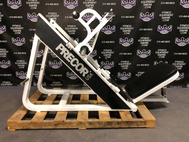 Buy Precor Icarian 601 45 Degree Plate Loaded Linear Leg Press Extra ...