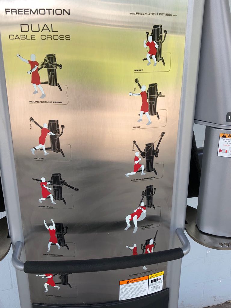 Buy Free Motion Double Stack Dual Cable Crossover Functional Trainer ...