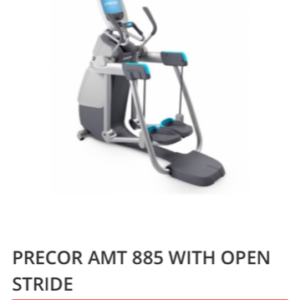 Buy Precor AMT 885 w/Open Stride - Latest Model Online | Fitness ...