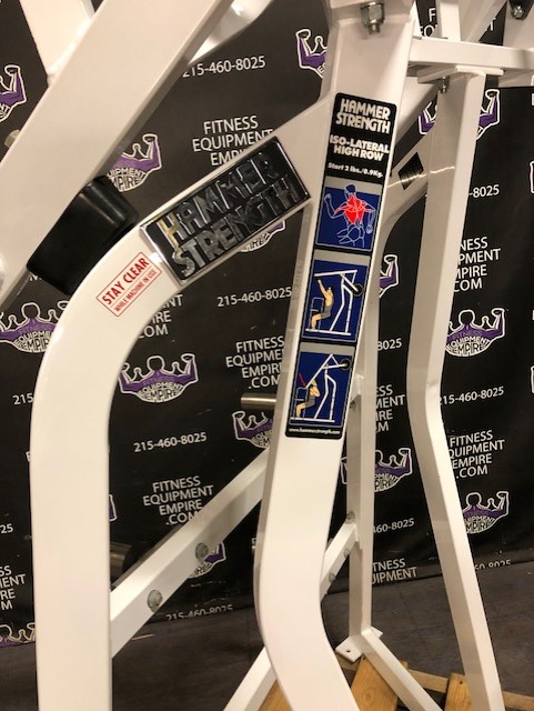 Buy Hammer Strength Plate Loaded ISO Lateral High Row Online | Fitness ...