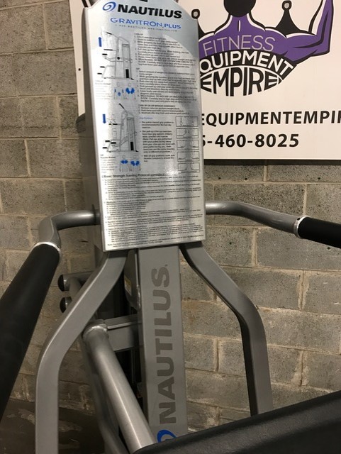 Buy Nautilus Nitro Plus Gravitron Assisted Dip & Pull-up Machine Online ...