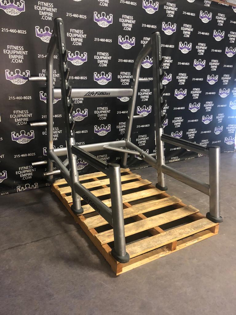 Buy Life Fitness Signature Series Platinum Squat Rack Online | Fitness ...