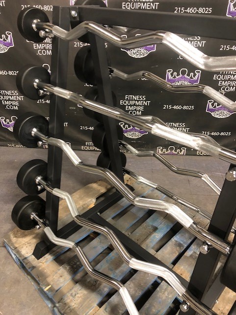 Buy BRAND NEW Empire Rubber Fixed EZ Curl Bar Set 20-110 lbs. in 10’s w ...