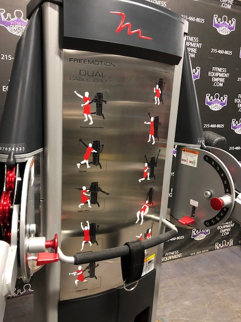 Buy Free Motion Double Stack Dual Cable Crossover Functional Trainer ...