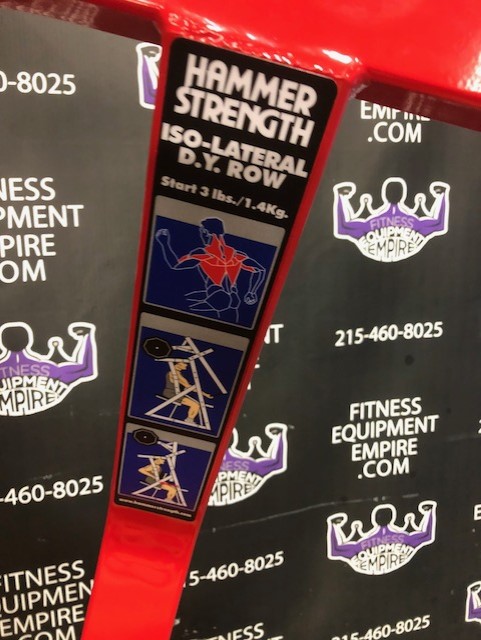 Buy Hammer Strength ISO Lateral DY (Dorian Yates) Row Online | Fitness ...