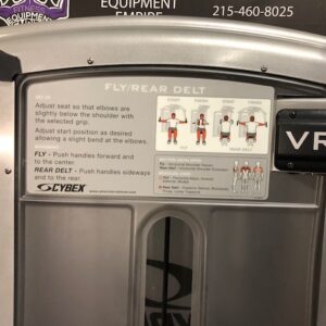 Buy Cybex VR3 Platinum Pec Fly & Rear Delt Combo w/300 lb. Stack Online ...