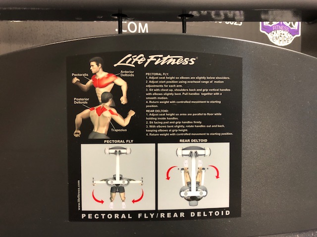 Buy Life Fitness Signature Series Platinum Pec Fly & Rear Delt Combo ...