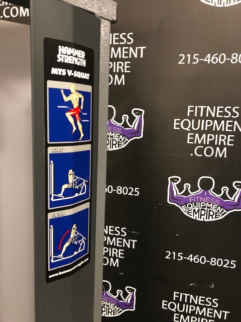 Buy Hammer Strength Platinum MTS V-Squat - RARE Online | Fitness ...