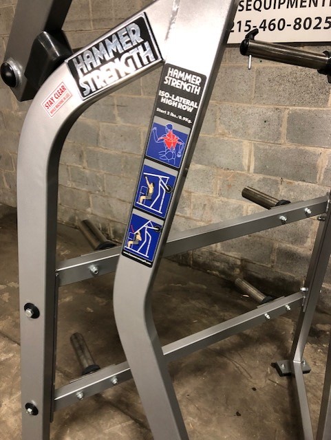 Buy Hammer Strength ISO Lateral Plate Loaded High Row Online | Fitness ...