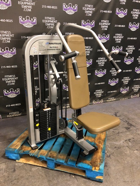 Buy Nautilus Nitro Overhead Shoulder Press - Super Clean Online ...