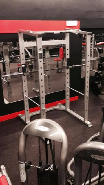 Buy Empire Power Rack w/Dip Attachment, Adjustable 0-90 Bench, 7 ft ...
