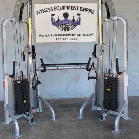 Buy Hoist Functional Trainer Dual Adjustable Pulley Cable Crossover ...