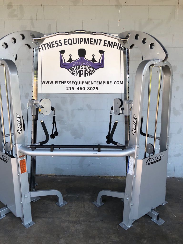 Buy Hoist Functional Trainer Dual Adjustable Pulley Cable Crossover ...