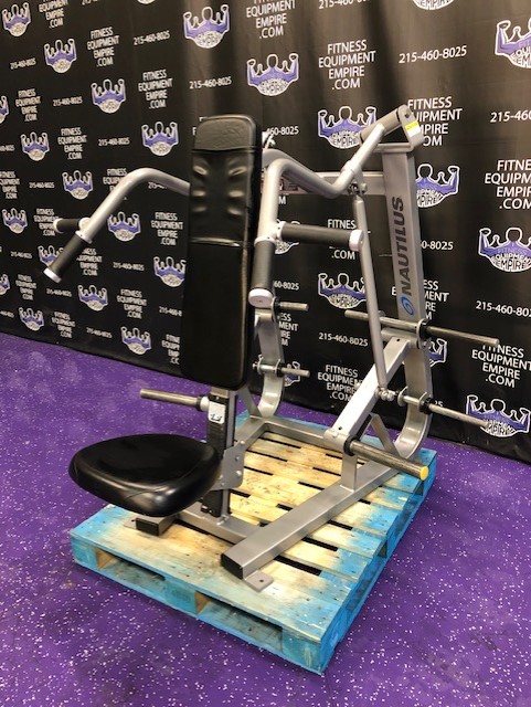 Buy Nautilus XPLOAD ISO Lateral Plate Loaded Overhead Shoulder Press ...