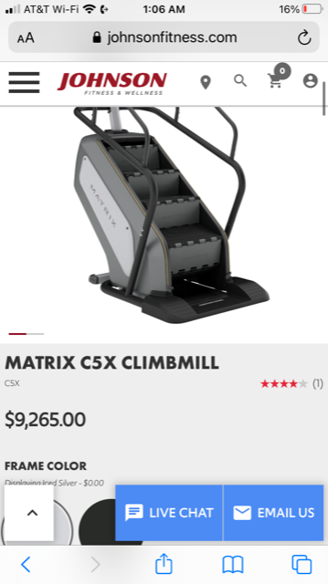 Buy Matrix C5X ClimbMill Stepmill Online | Fitness Equipment Empire