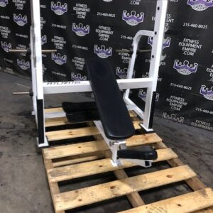 Buy Atlantis Precision Incline Olympic Bench Press w/Spotter Stand ...