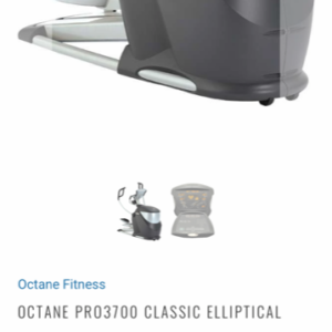Buy Octane Pro 3700 Classic Elliptical - Clean Online | Fitness ...