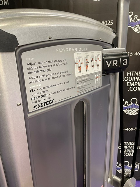 Buy Cybex VR3 Platinum Pec Fly & Rear Delt Combo w/300 lb. Stack Online ...