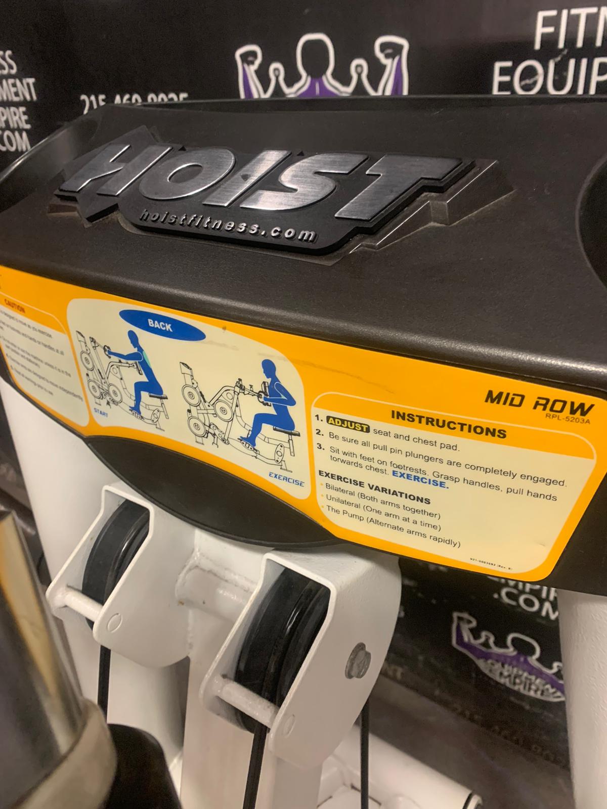 Buy Hoist Roc-it Plate Loaded ISO Lateral Row Online | Fitness ...