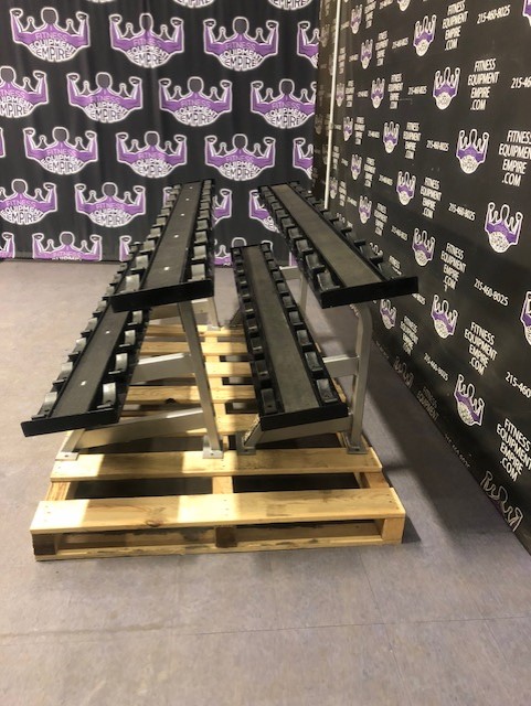 Buy Hammer Strength Platinum Prostyle Dumbbell Rack Matching Pair ...