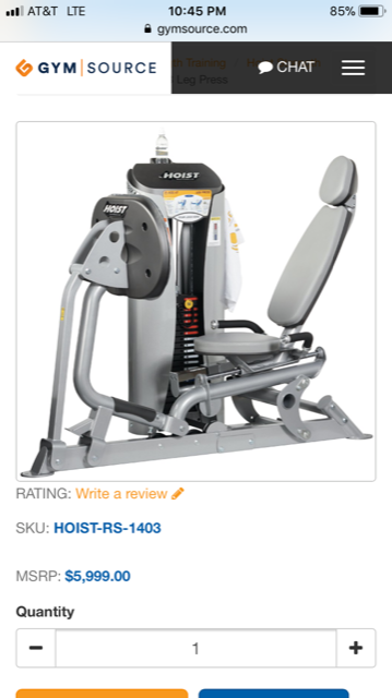 Buy Hoist Roc-It Platinum Strength Total Body 8 Unit Circuit Online ...