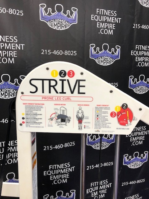 Buy Strive Prone Lying Leg Curl w/Smart Strength Technology - Newest ...
