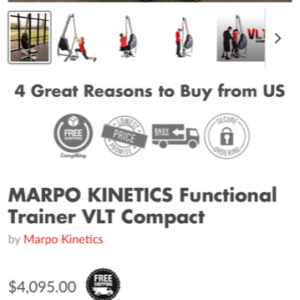 Buy Marpo VLT Compact Rope Trainer Online | Fitness Equipment Empire