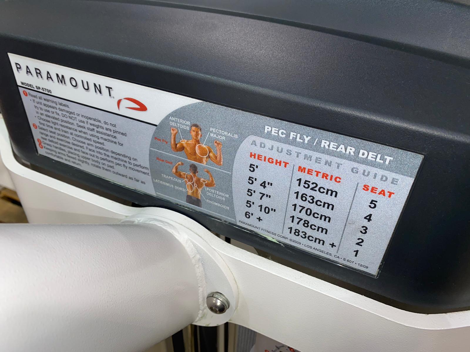 Buy Paramount Pec Fly & Rear Delt Combo Online | Fitness Equipment Empire