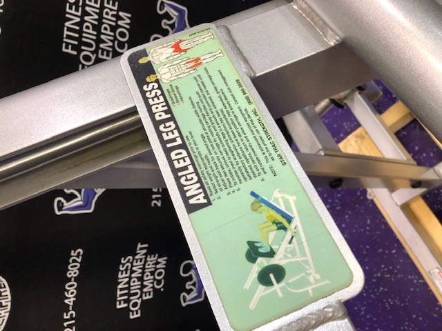 Buy Flex Fitness 45 Degree Plate Loaded Linear Leg Press Online ...