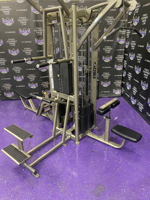 Buy Cybex Eagle NX 4 Stack Jungle Gym w/Dual Pulley Lat Pulldown ...