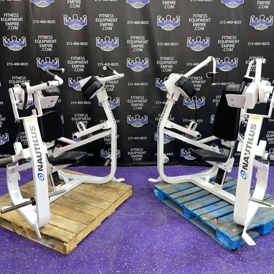 Buy Nautilus XPLOAD Plate Loaded ISO Lateral Bicep & Tricep Matching ...