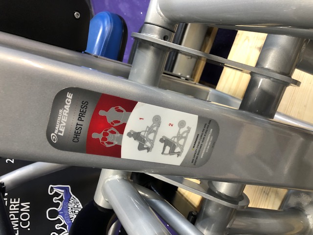 Buy Nautilus Plate Loaded ISO Lateral Leverage Chest Press - Flex ...