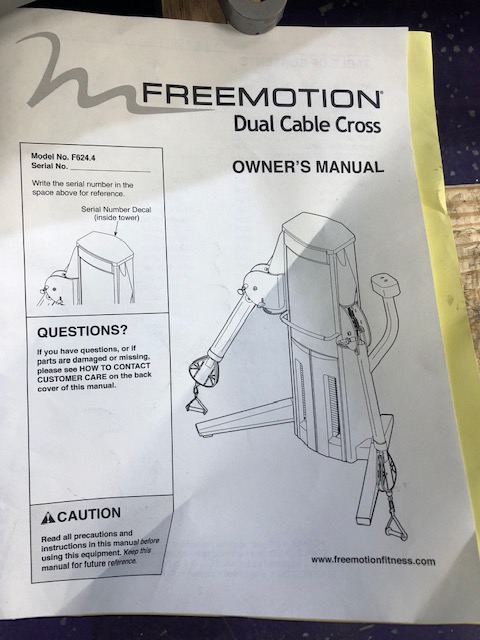 Buy Free Motion Double Stack Dual Cable Crossover Functional Trainer ...