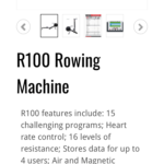 Buy LifeCore R100 Commercial Rowers Rowing Machine Online | Fitness ...