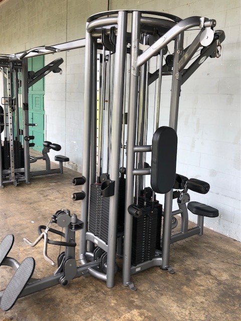 Buy Matrix G3-MS80 8 Station Jungle Gym Cable Crossover w/300 lb ...